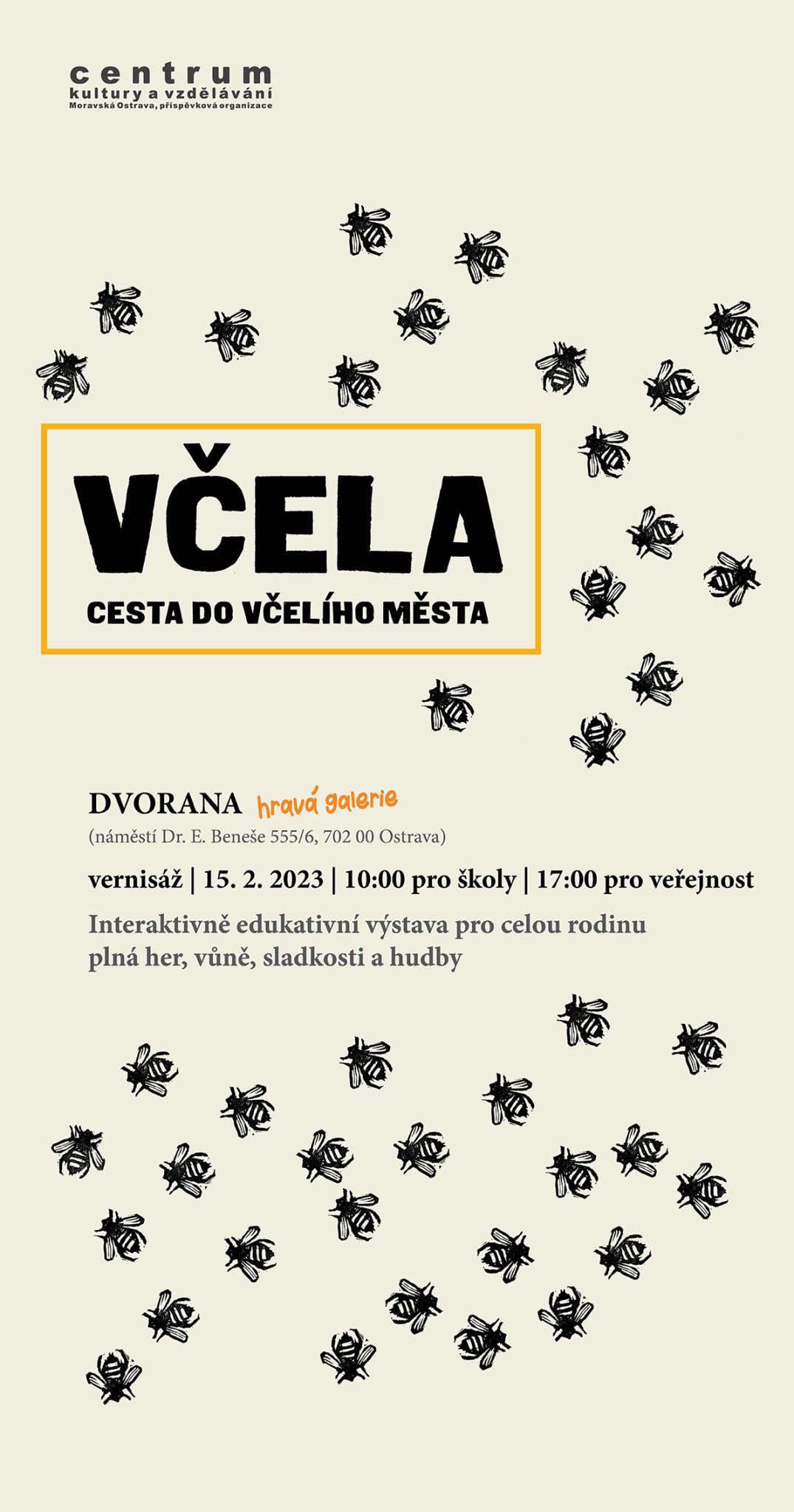 Včela - cesta do včelího města -ZdraváOVA